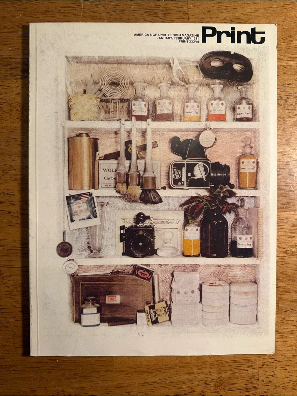 Vintage | Other | Print Graphic Design Magazine January February 981 ...